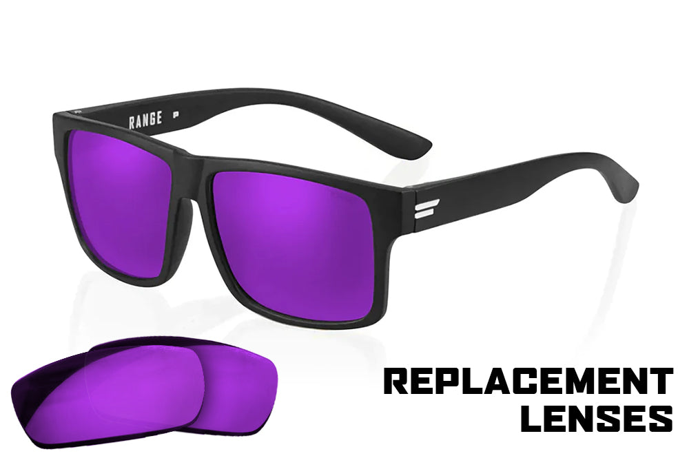 Purple Mirror: Replacement Lenses – TOROE Performance Eyewear